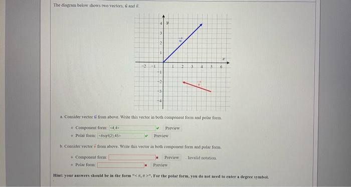 Solved Convert the following polar-form vecrors of the form | Chegg.com