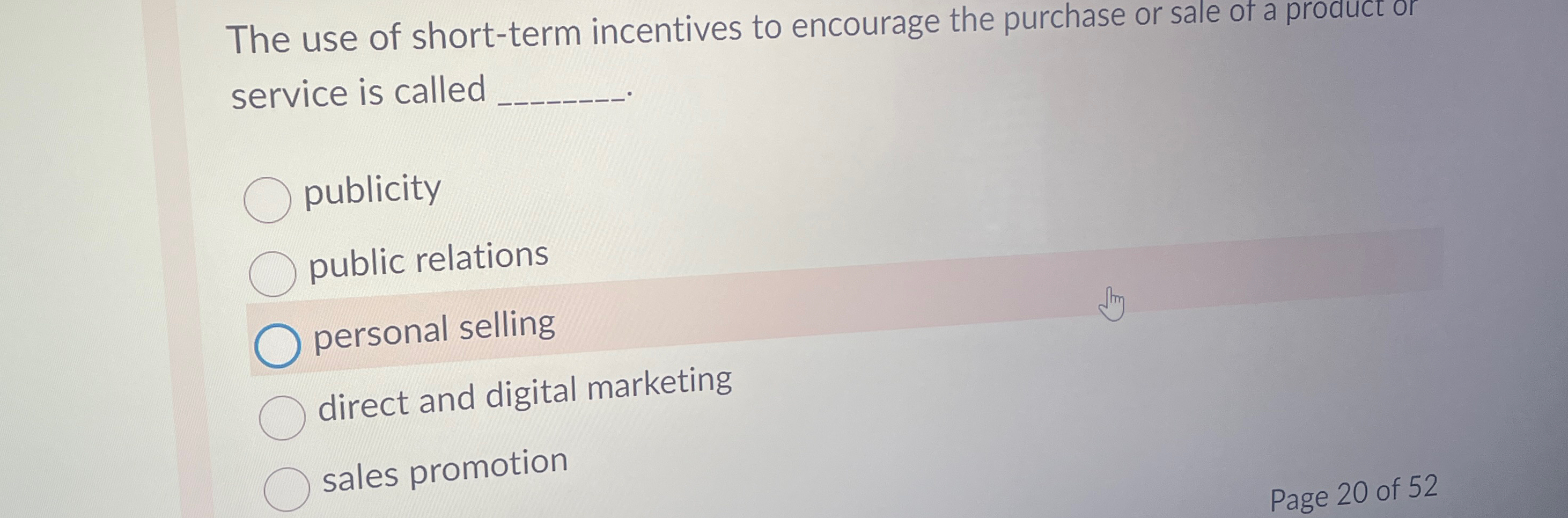 Solved The use of short-term incentives to encourage the | Chegg.com