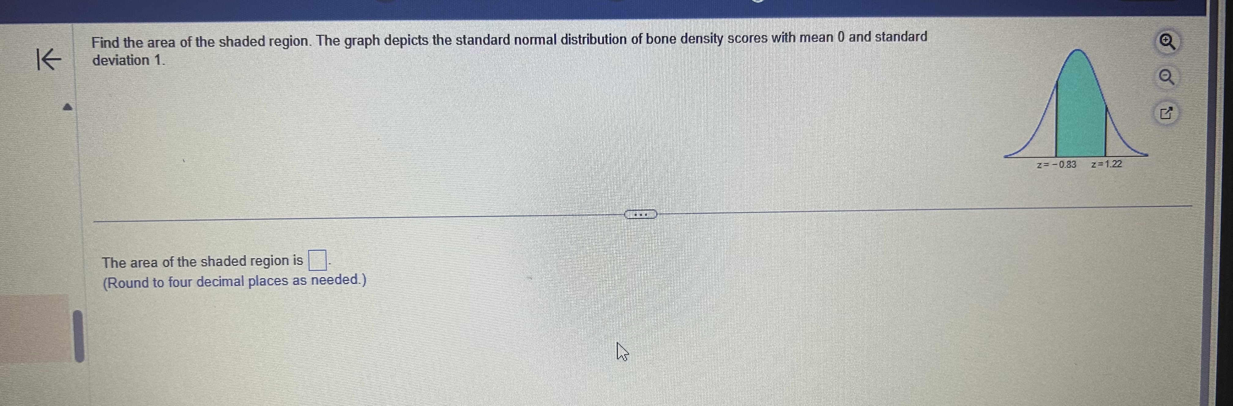 Solved Find the area of the shaded region. The graph depicts | Chegg.com