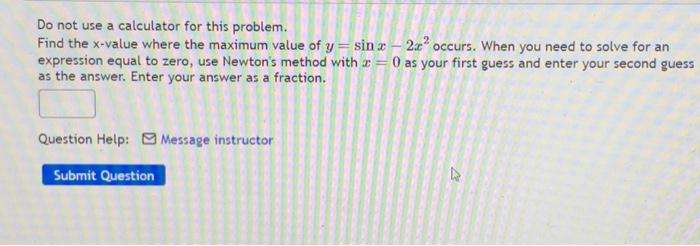 Solved Do not use a calculator for this problem. Find the | Chegg.com