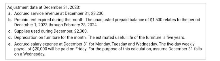 Solved Requirements 1. Prepare the adjusted trial balance of | Chegg.com