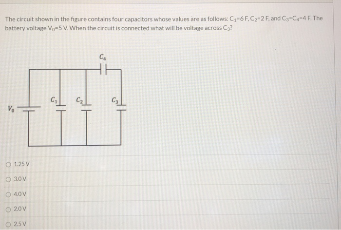 Solved The circuit shown in the figure contains four | Chegg.com