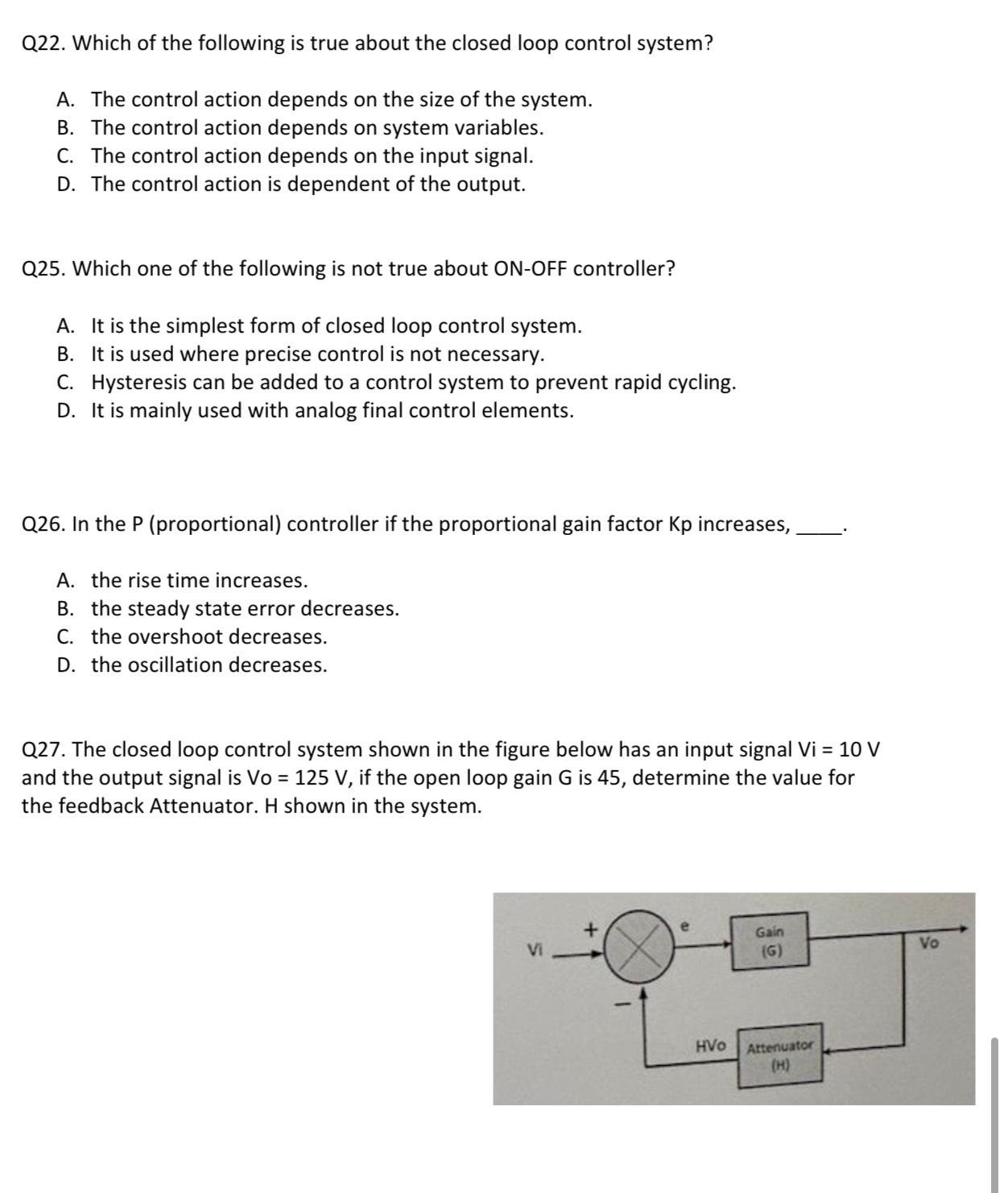 Solved Q22. ﻿Which of the following is true about the closed | Chegg.com