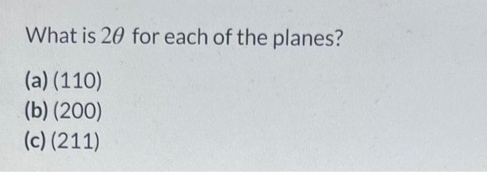 Solved The figure below shows an x-ray diffraction pattern | Chegg.com