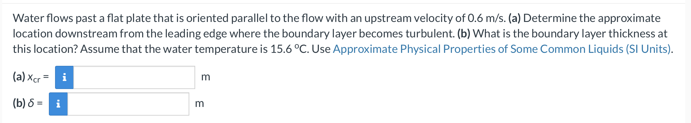 Solved Water flows past a flat plate that is oriented | Chegg.com