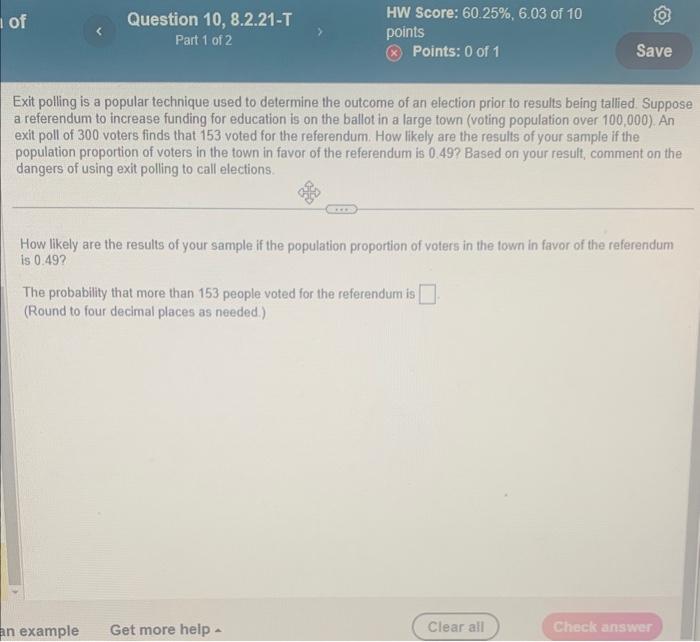 Solved Exit polling is a popular technique used to determine | Chegg.com Solved Exit polling is a popular technique used to determine | Chegg.com