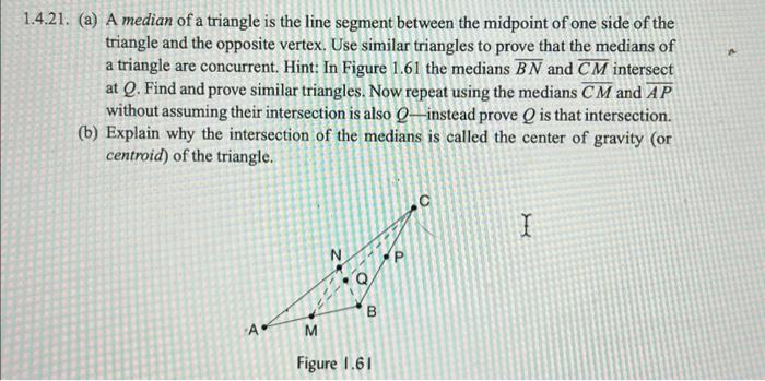 Solved From the textbook Thinking Geometrically | Chegg.com