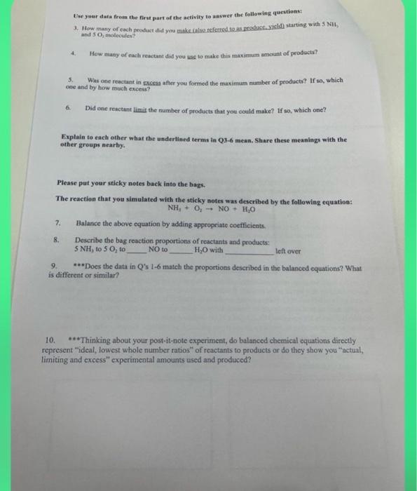 Solved Reaction Stoichiometry and Limiting Reactants (Part | Chegg.com