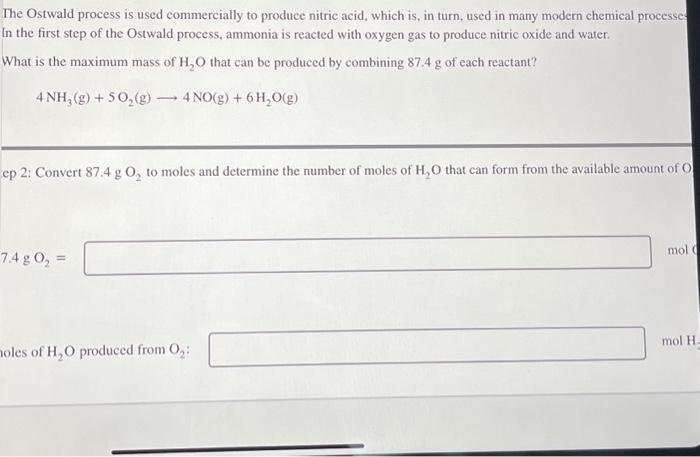 Solved A common laboratory method for preparing oxygen gas | Chegg.com