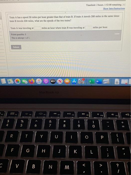 Solved Timelimit: 2 hours. 1:52:00 remaining) Show | Chegg.com
