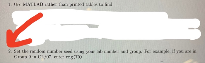 Solved 1 Use Matlab Rather Than Printed Tables To Find Z 2 5096