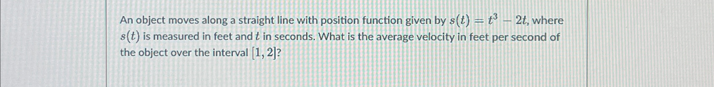 Solved An object moves along a straight line with position | Chegg.com