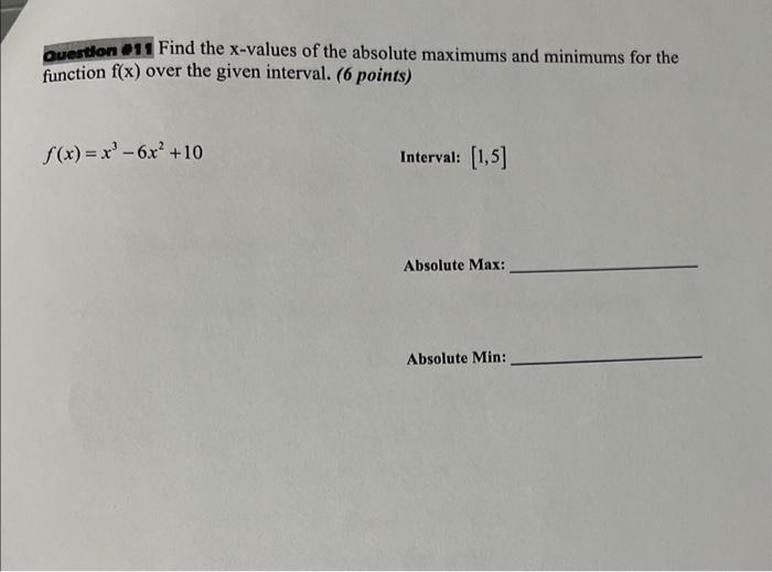 Solved ouestion e1 Find the x-values of the absolute | Chegg.com