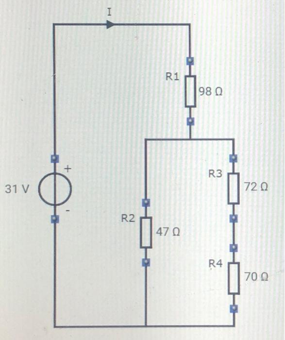 Solved whats the total current through the circuit? | Chegg.com
