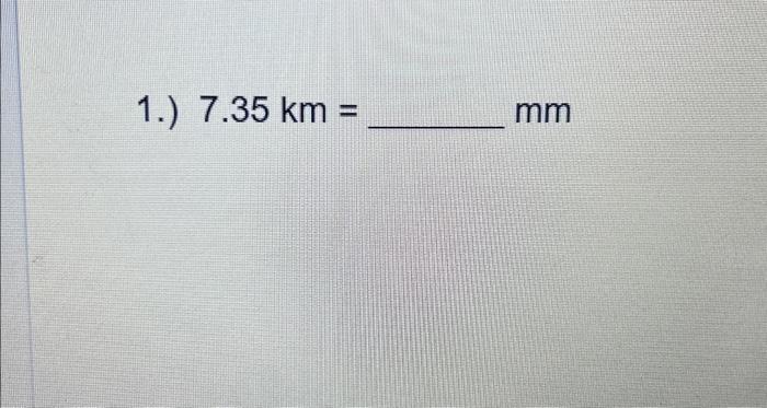 Solved 7.35 km= | Chegg.com