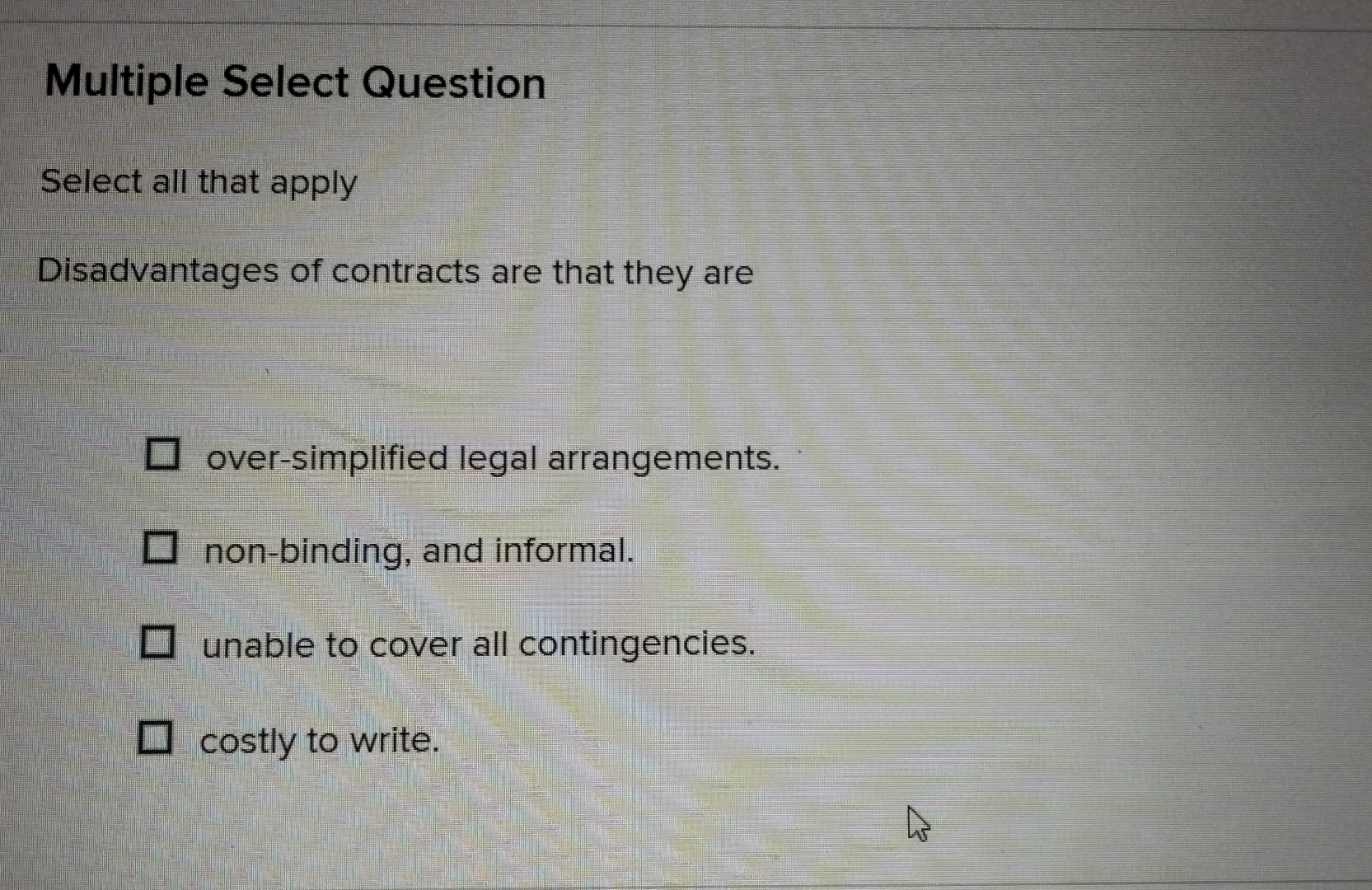 Solved Multiple Select QuestionSelect all that | Chegg.com