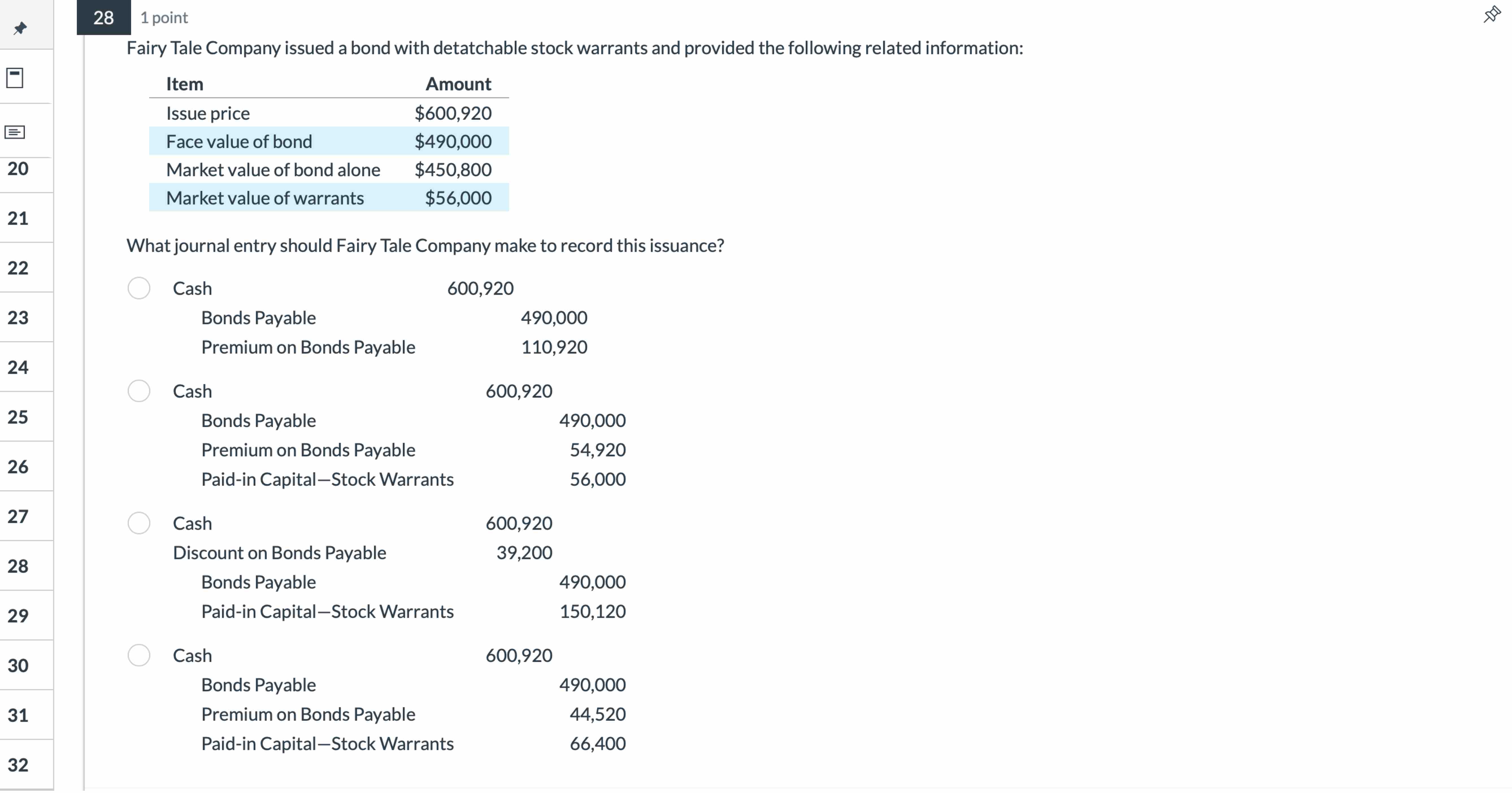 Solved Simba Corp. reports the following information as of | Chegg.com