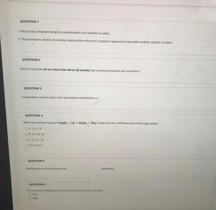 Solved QUESTION 1 1. The process of determining the | Chegg.com