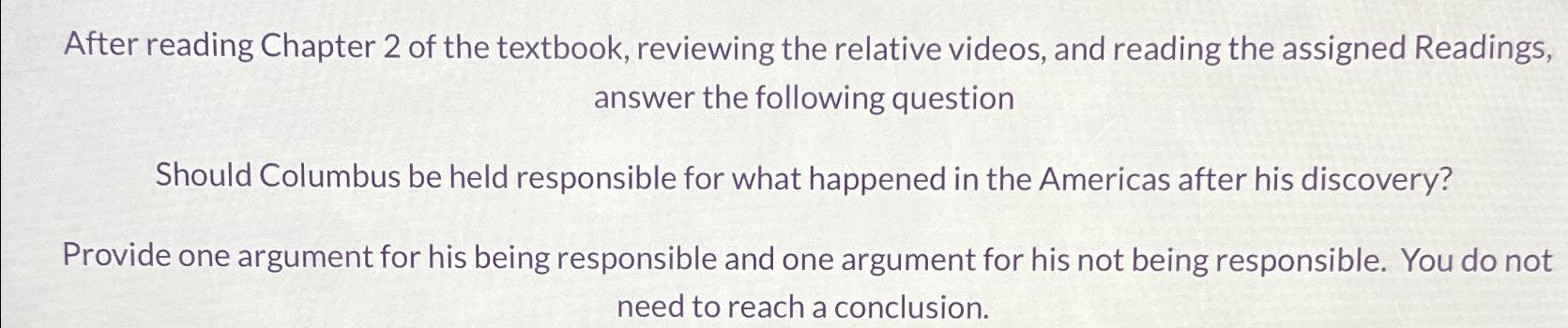 Solved After reading Chapter 2 ﻿of the textbook, reviewing | Chegg.com
