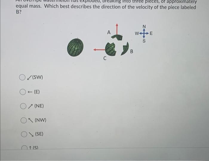 Solved Question 4 (1 point) A collision between two trolleys | Chegg.com