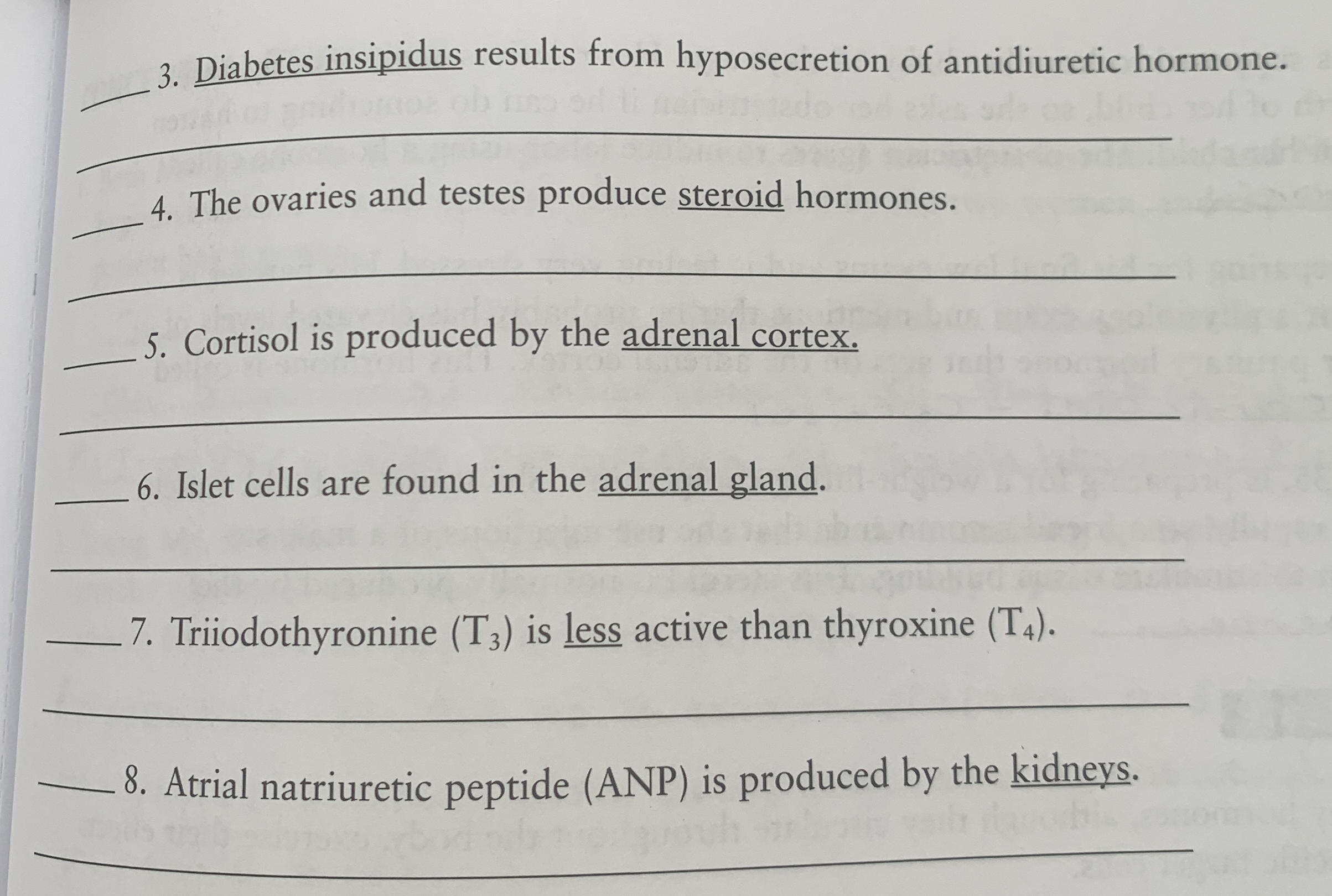 Solved Diabetes insipidus results from hyposecretion of | Chegg.com