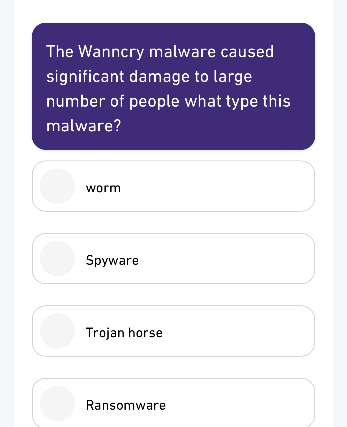 Solved The Wanncry malware caused significant damage to | Chegg.com