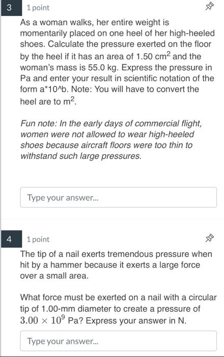 Solved The following problems relate to the concepts of | Chegg.com