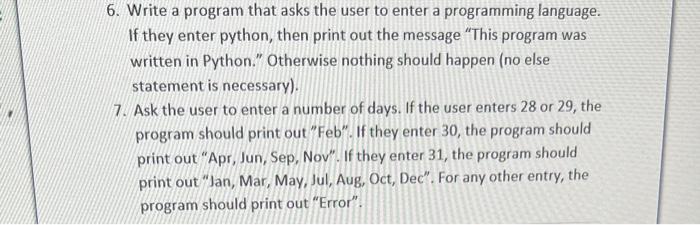 Solved 6. Write a program that asks the user to enter a | Chegg.com