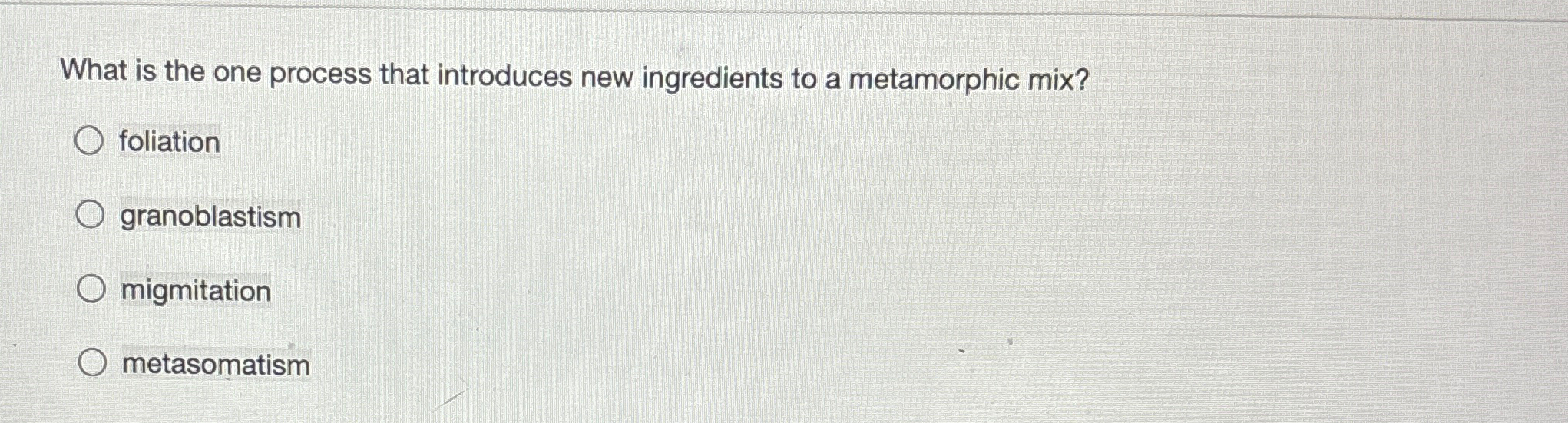 Solved What is the one process that introduces new | Chegg.com