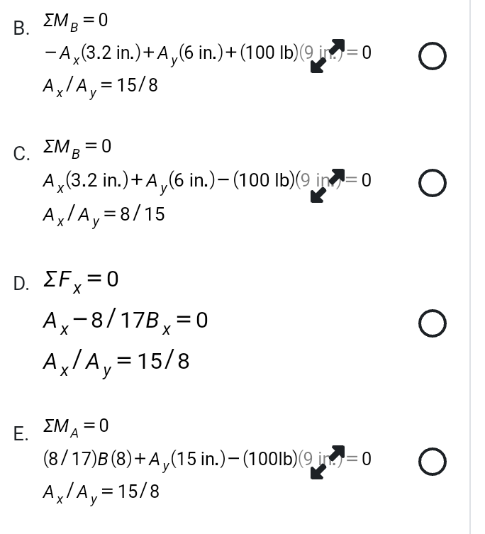 Solved MA=−(30N)(3.5m)+(10N)(1 | Chegg.com