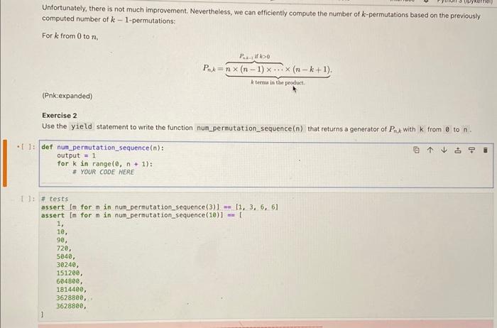 Solved Unfortunately, there is not much improvement. | Chegg.com