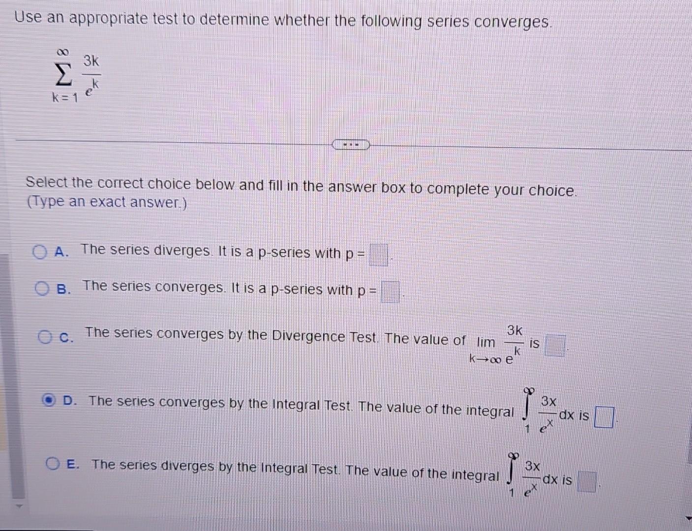 Solved Use an appropriate test to determine whether the | Chegg.com