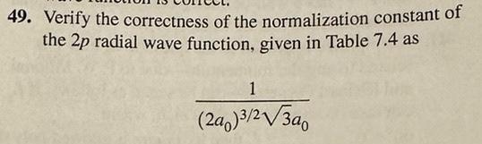 Solved 49. Verify the correctness of the normalization | Chegg.com