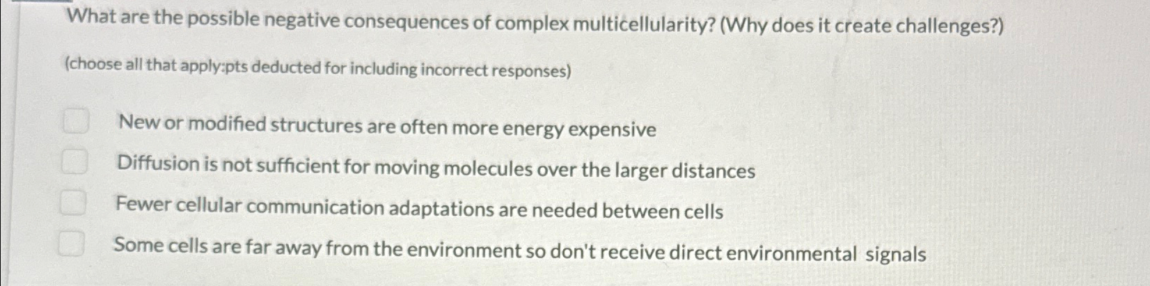 Solved What are the possible negative consequences of | Chegg.com