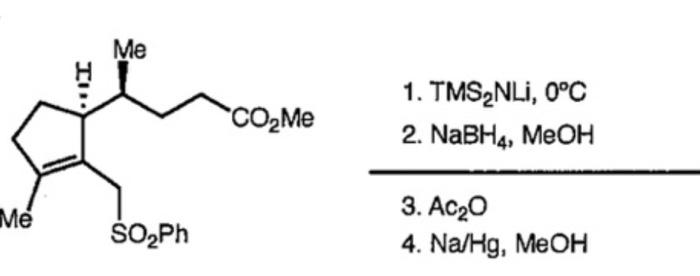 Solved 1. TMS2NLi,0∘C 2. NaBH4,MeOH 3. Ac2O 4. Na/Hg, MeOH | Chegg.com