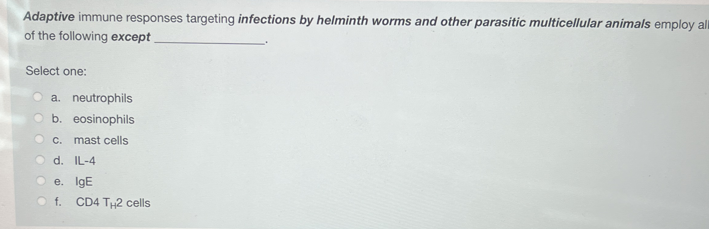 Solved Adaptive immune responses targeting infections by | Chegg.com