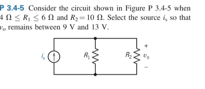 Solved P 3.4-5 ﻿Consider the circuit shown in Figure P 3.4-5 | Chegg.com