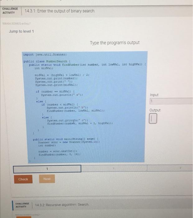Solved Type the program's output inport java.quil.scanner: | Chegg.com