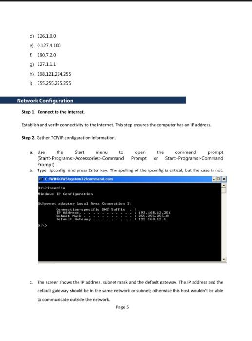 Solved In this exercise, you will determine the correct | Chegg.com