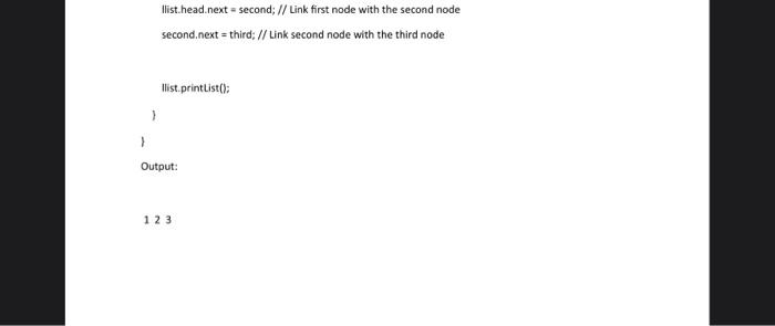 Solved Activity 3 Outline: - Linked List Structure - Linked | Chegg.com