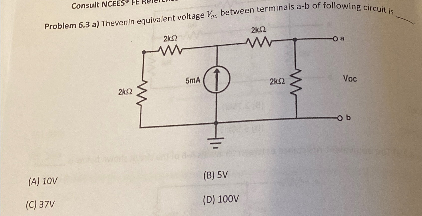 Solved Please solve using KCL or Current divider | Chegg.com