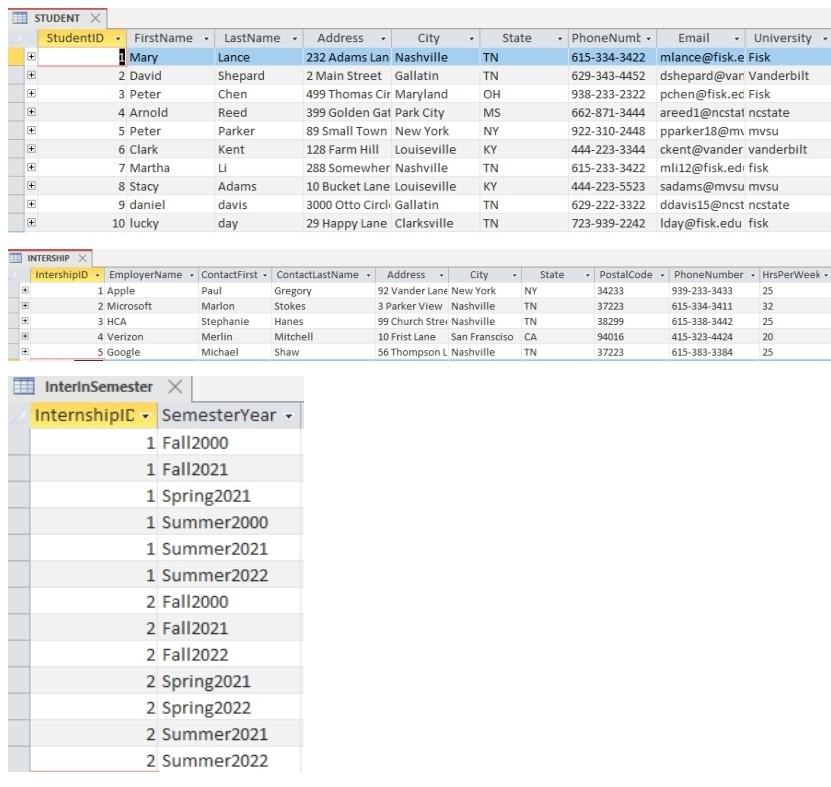 Solved this is database managment. pls include screenshots | Chegg.com