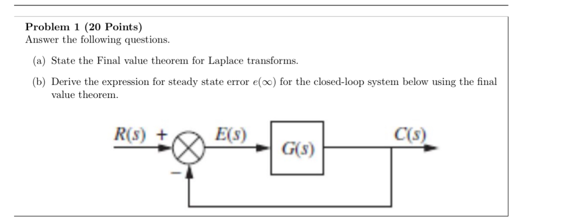 Solved Problem 1 (20 Points)Answer the following | Chegg.com Solved Problem 1 (20 Points)Answer the following | Chegg.com