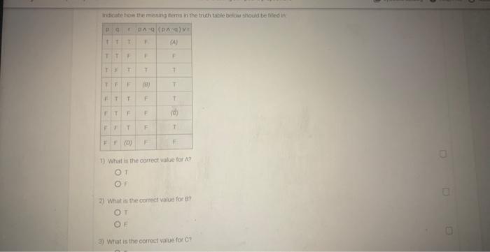 Solved 1) How many rows are in a truth table for a compound | Chegg.com