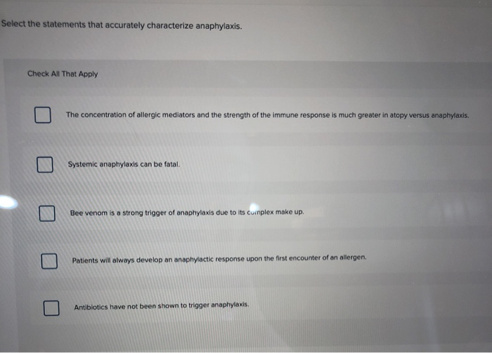 Solved Select the statements that accurately characterize | Chegg.com