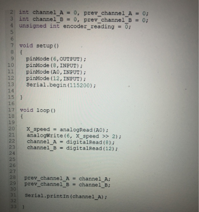 Task 1 (Reading the encoder signals) Now you are | Chegg.com