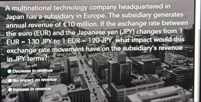 Solved A multinational technology company headquartered in | Chegg.com