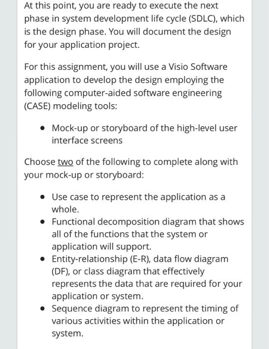 Solved At this point, you are ready to execute the next | Chegg.com
