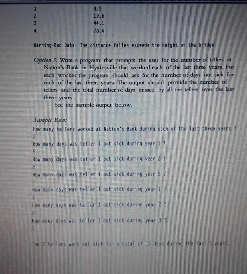 Solved apter LAB 5.6 Student Generated Code Assignments | Chegg.com