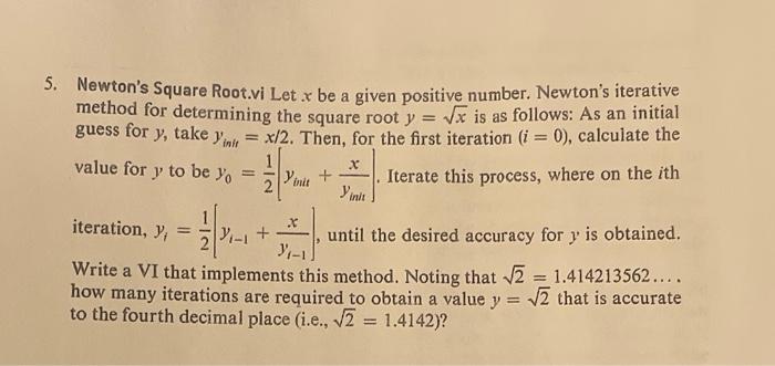 Solved can you solve this in labview and post the VI? i | Chegg.com